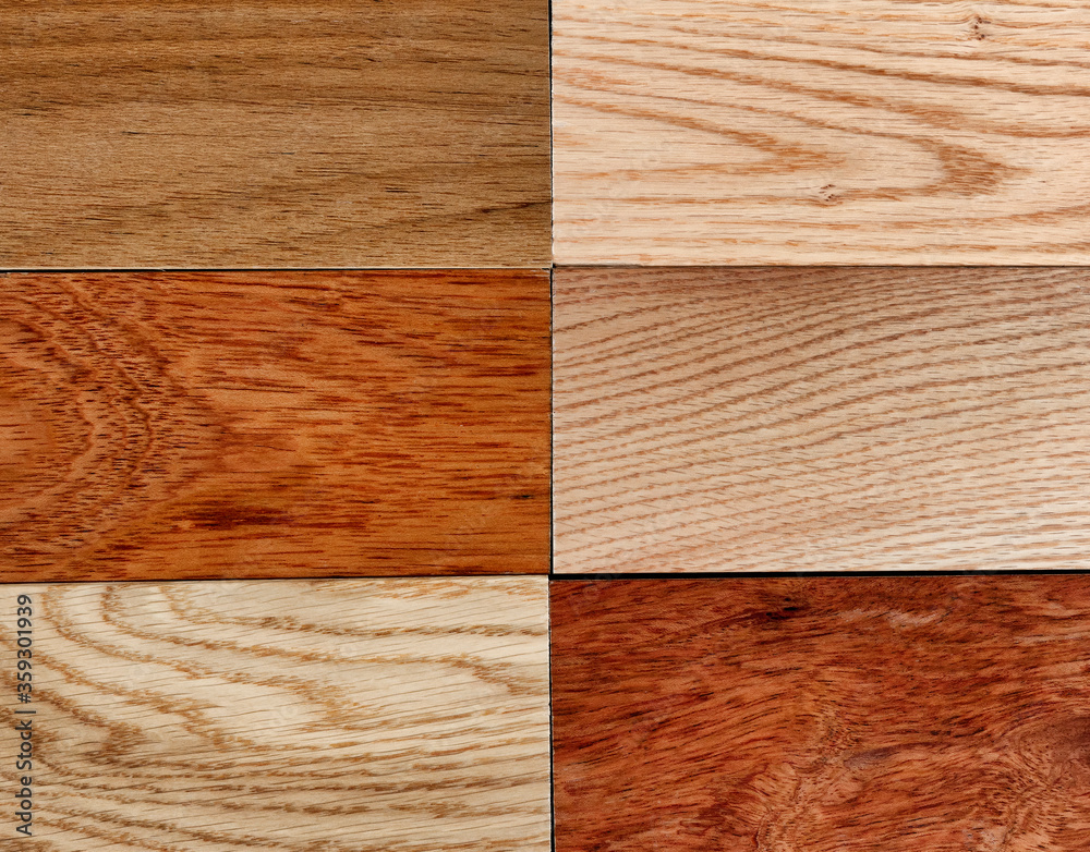 Solid Variety of hardwood texture background in filled frame format ...
