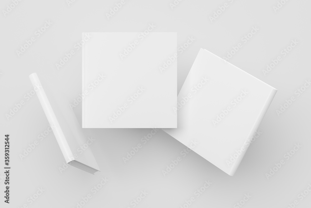 Blank Back Cover Of A Book