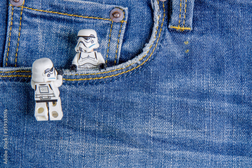Nonthabure, Thailand - May, 05, 2016: Lego star wars in the pocket ...
