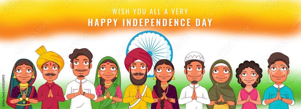 Different Religion People Doing Namaste (Welcome) Show Unity in ...