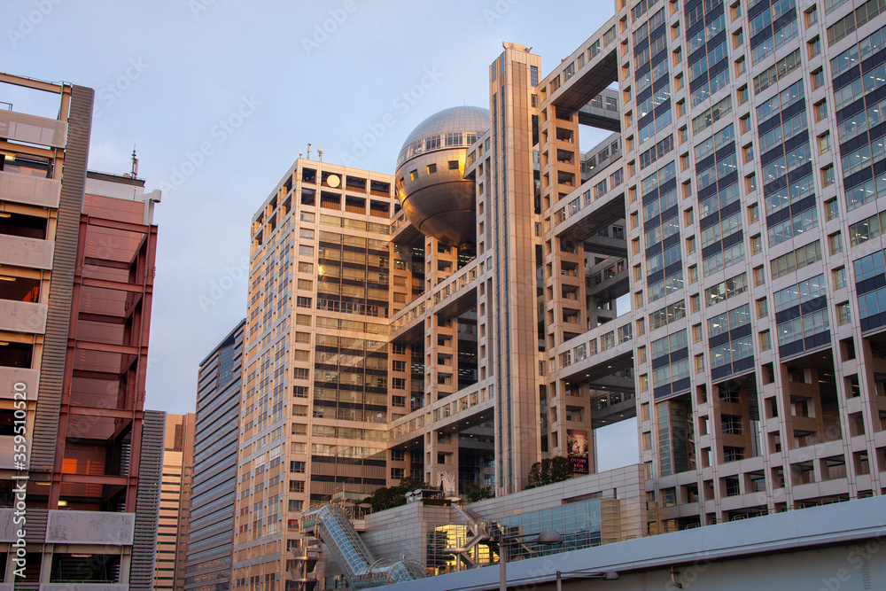 Bold architecture is characteristic of a modern, futuristic style in ...