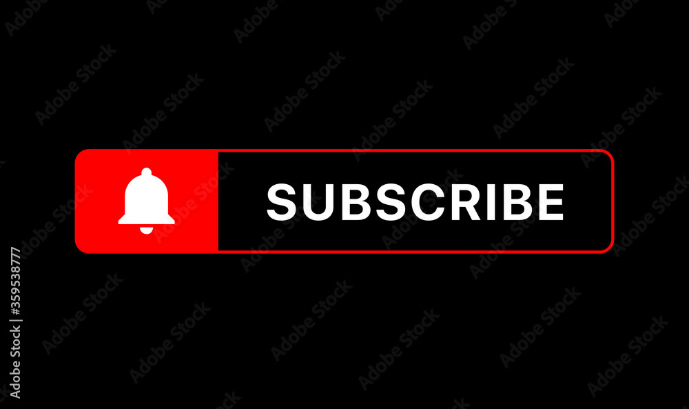 Youtube Subscribe Button. Youtube Lower Third. Youtube Bell Icon ...