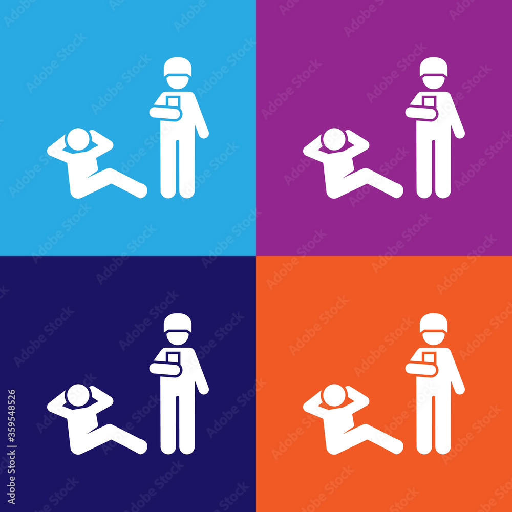 soldier, military, sport, mans pictogram icon. Signs and symbols can be ...