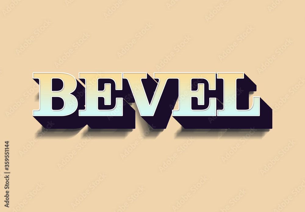 3D Engraving Text Effect Mockup Stock Template | Adobe Stock