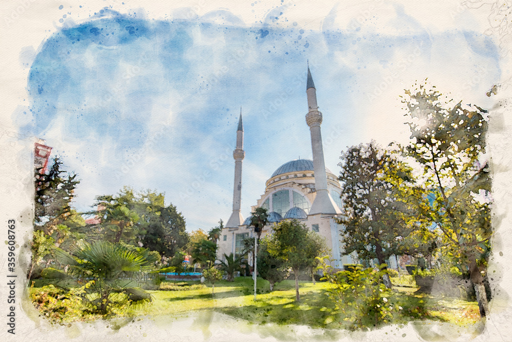 Abu Bekr Mosque (Mosque of Sheikh Zamil Abdullah Al-Zamil, or Great ...