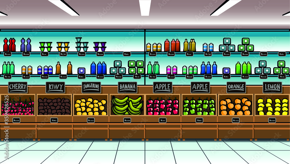 Supermarket Vector