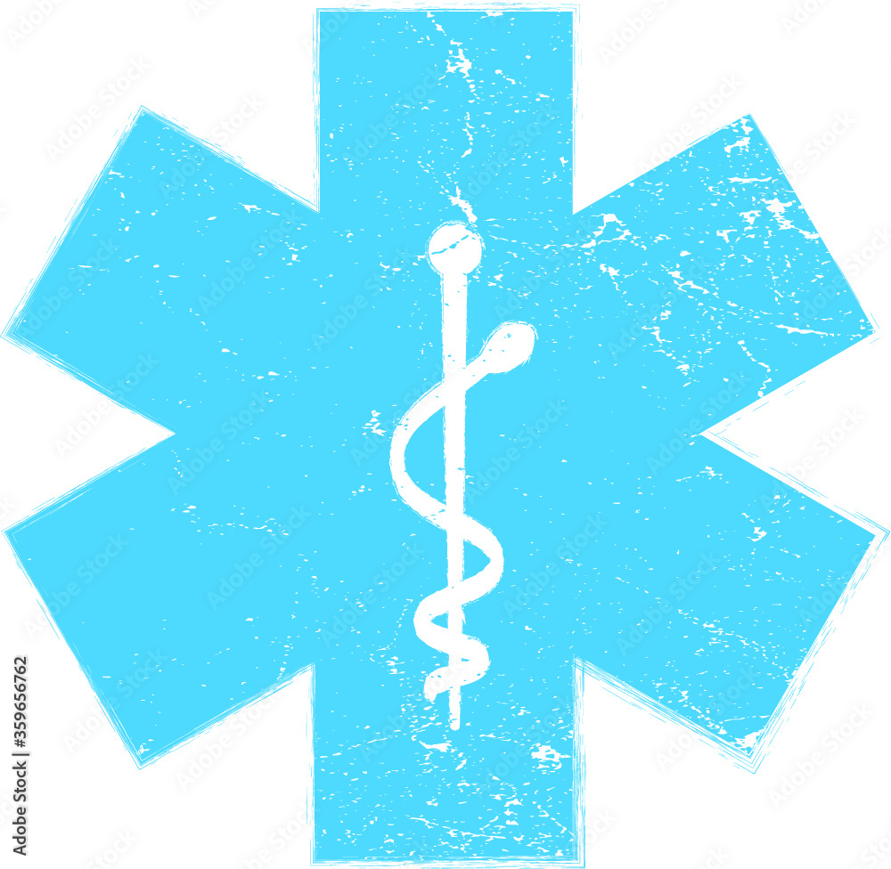 Grunge first aid icon . Medical, hospital sign . Emergency symbol ...