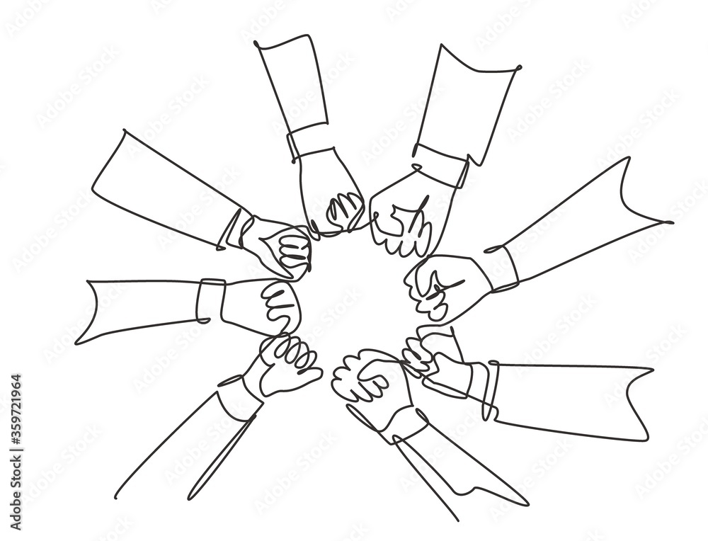 Unity Clipart Black And White