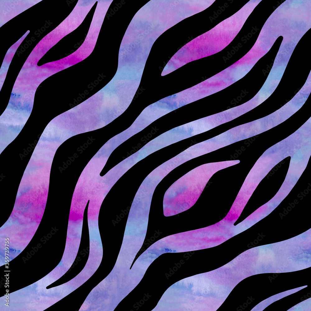 Pink Neon Zebra Backgrounds