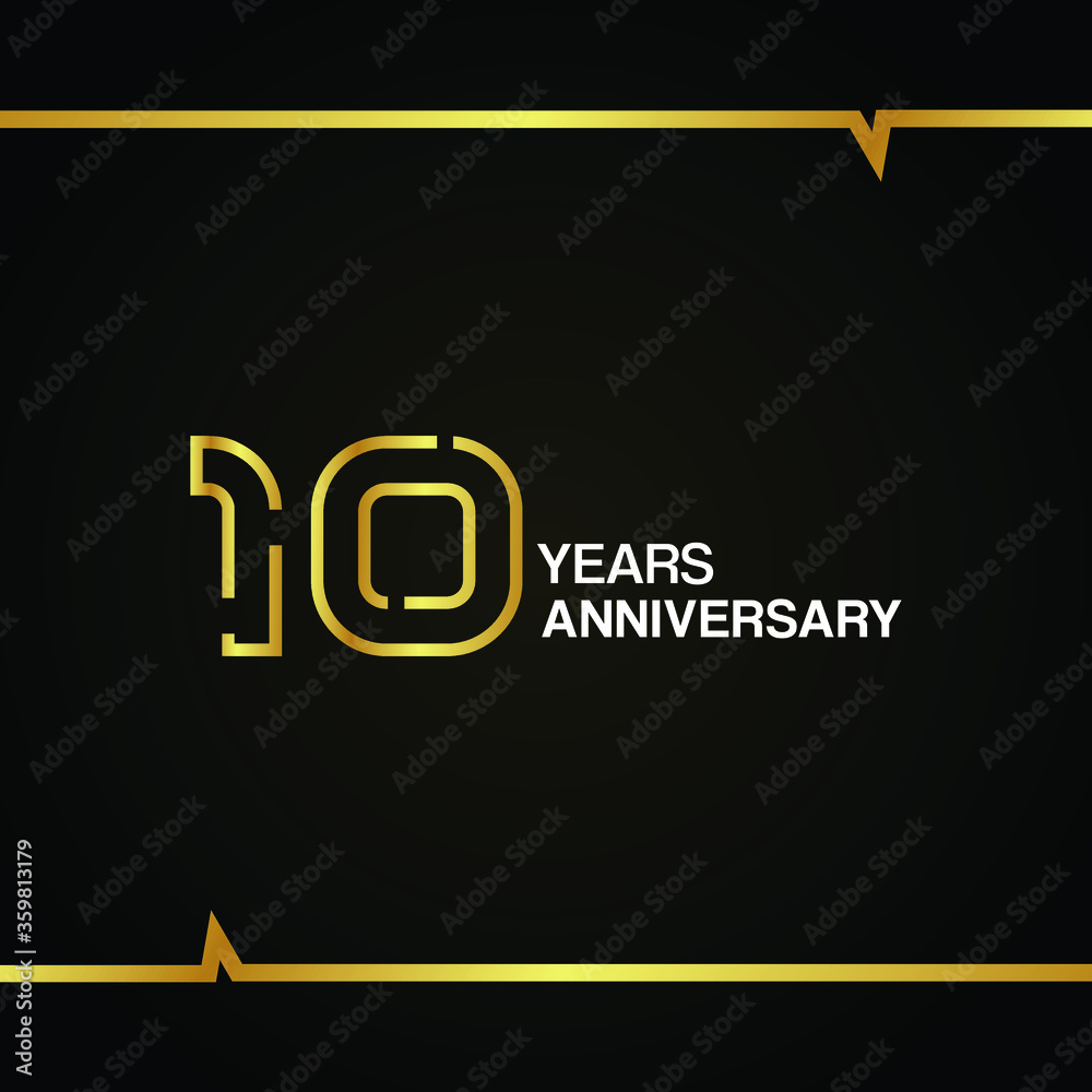 anniversary year icon.Vector illustration. - Vector Stock Vector ...
