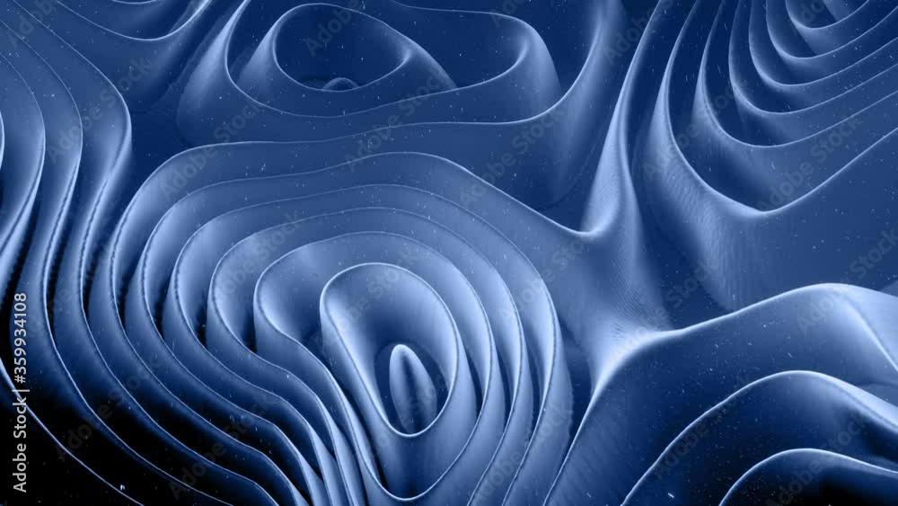 Beautiful abstract 3D surface with glitter sparkles, abstract 3d waves ...