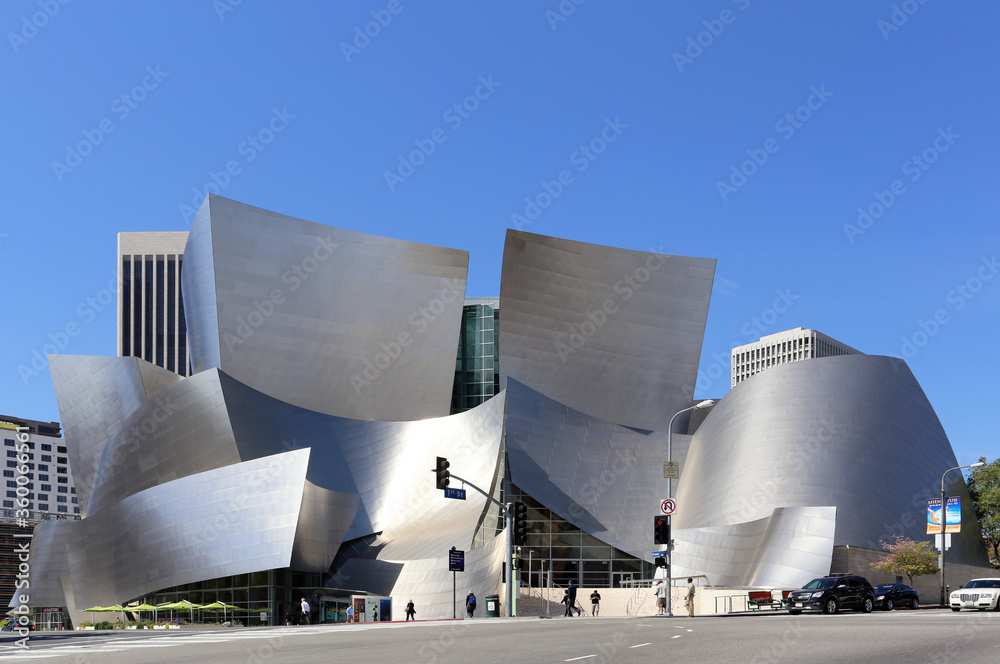 Los Angeles, California, USA - March 17, 2014: The Walt Disney Concert ...