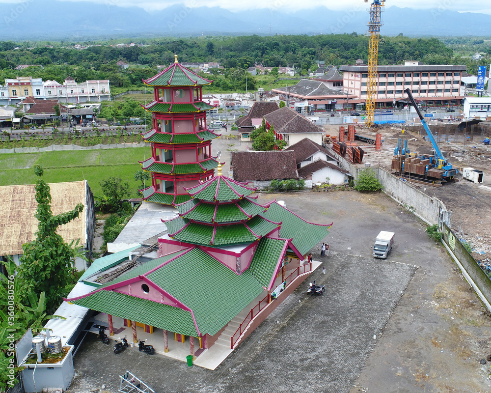 Cheng Hoo Mosque is a place of worship for Muslims with Chinese nuances ...