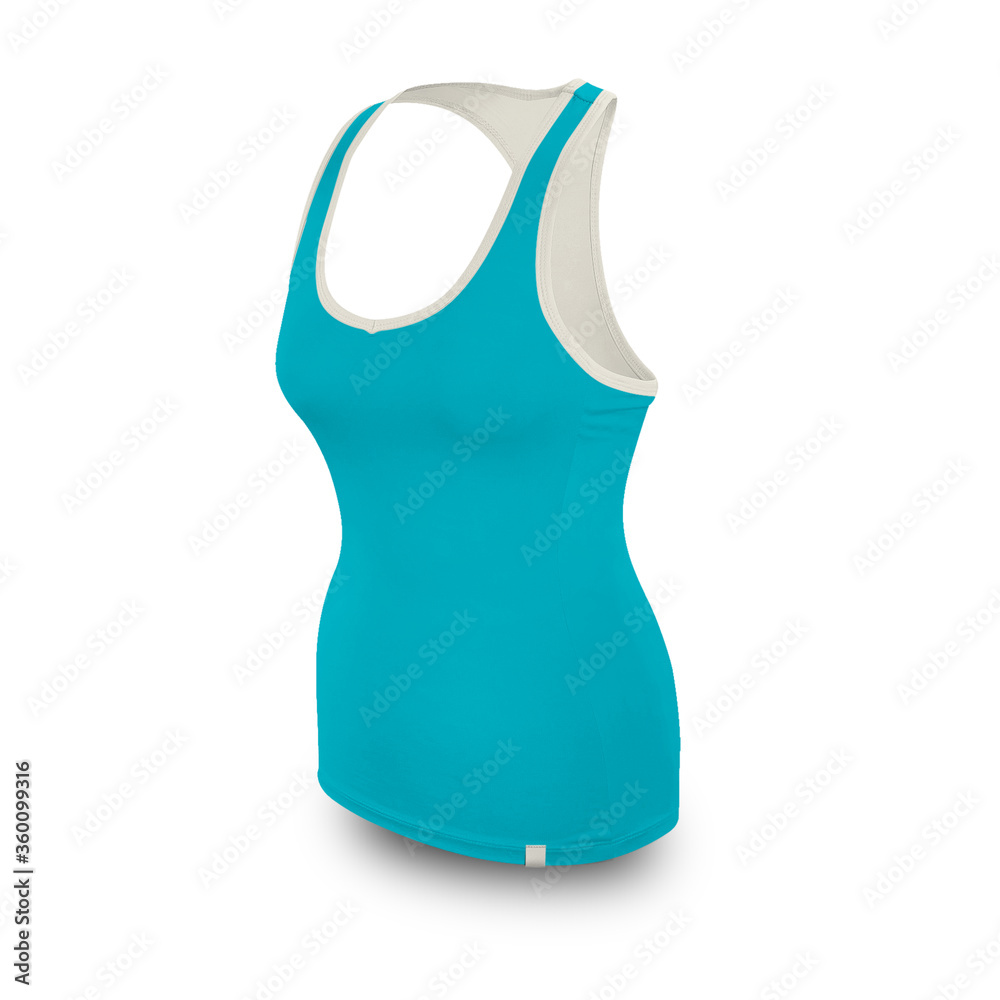 Showcase your designs by using this Side View Gym Tank Top Mock Up In ...