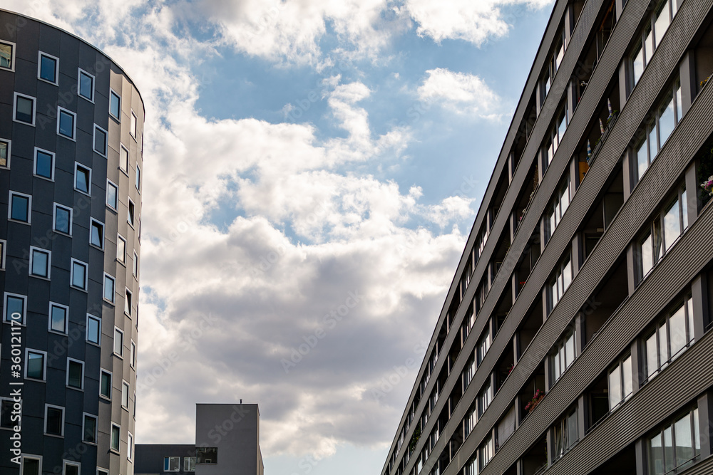 Corporte building Vienna. The Vienna International Center is a Complex ...