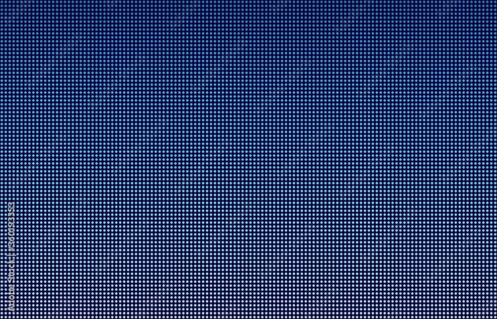 LED screen gradient background, blue monitor dots. Close-up of the ...