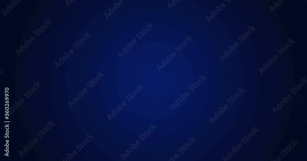 4k Blue particles explosion with dark navy gradient background. Shock ...