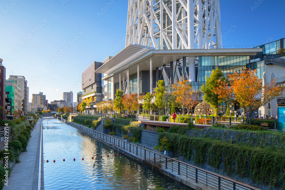Tokyo Skytree and Tokyo Solamachi mall, Tokyo, Japan Stock Photo ...