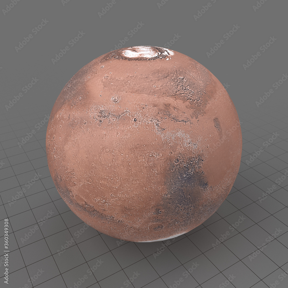 Mars Stock 3D asset | Adobe Stock