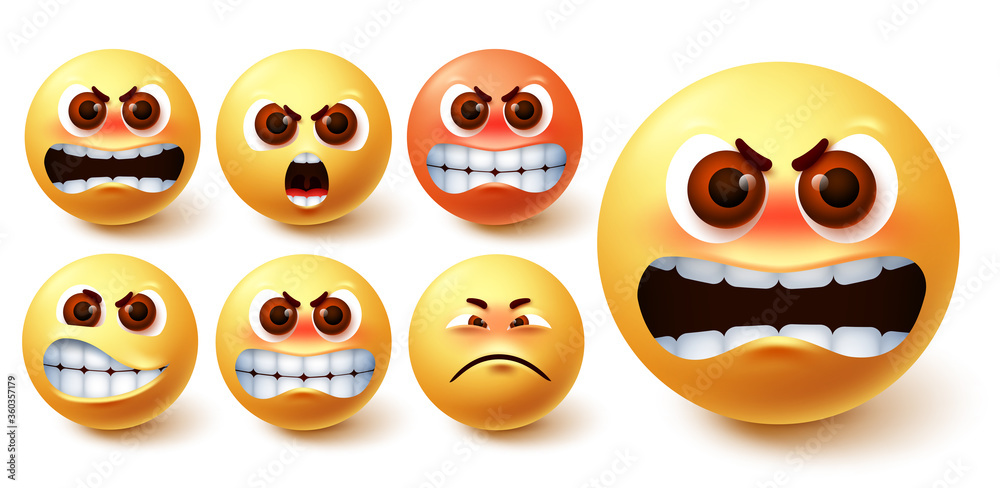 Pissed Off Smiley Face