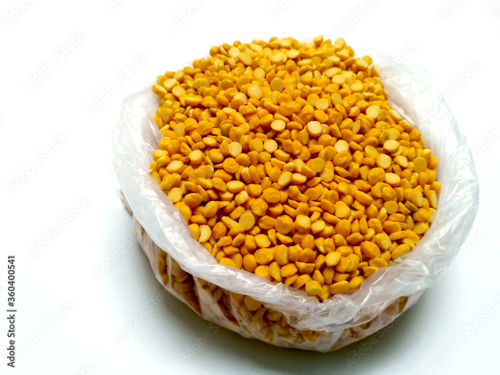 Split Chickpea Also Know as Chana Dal, Yellow Chana Split Peas, Dried ...
