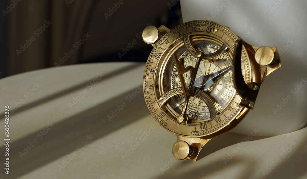 Astrolabe - an ancient tool to complete the picture of the world Stock ...