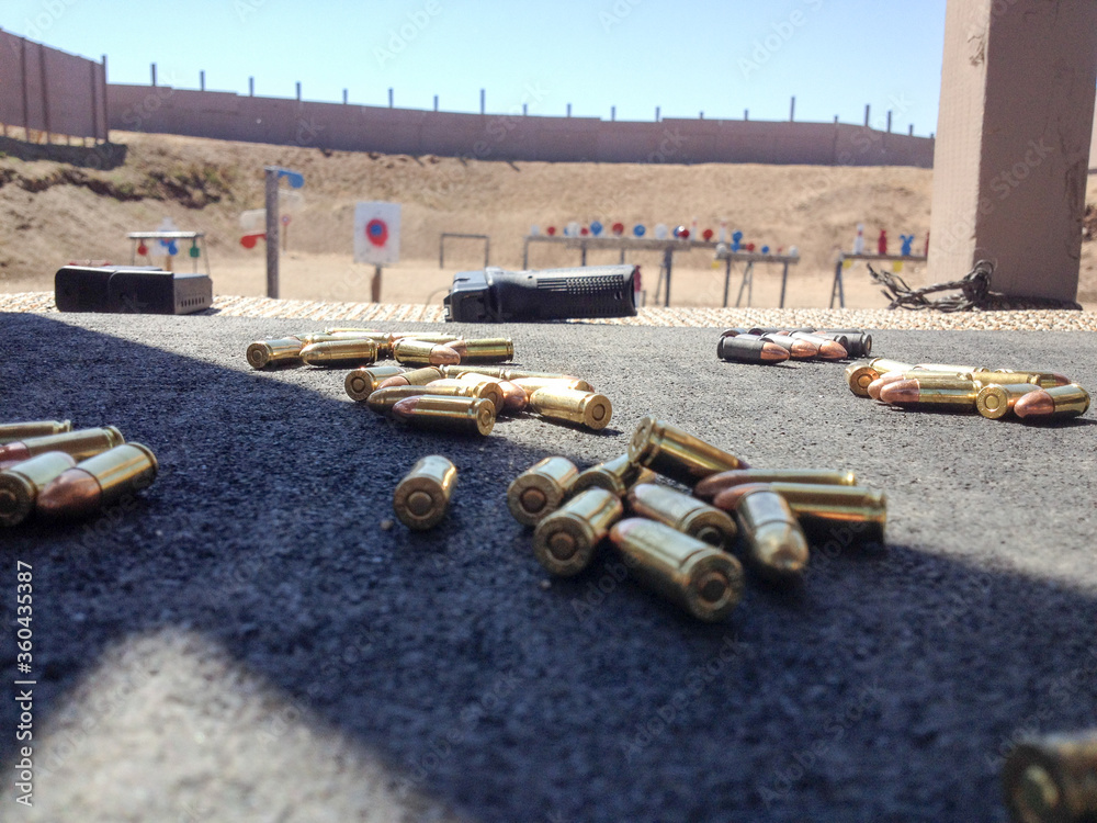 Firing range for shooting guns pistols firearms training outdoor ...
