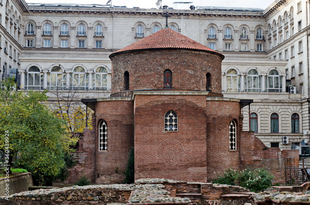 St. George's Church is an early Christian red brick rotunda and is the ...