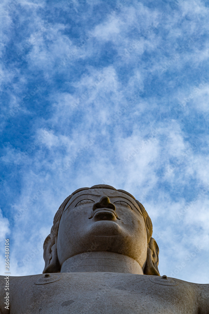 Bahubali of Shravan Belgola, Karnataka Stock Photo | Adobe Stock
