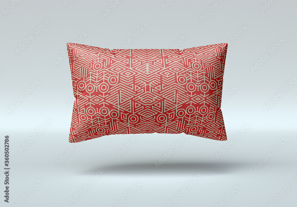 Rectangle Pillow Mockup Stock Template | Adobe Stock