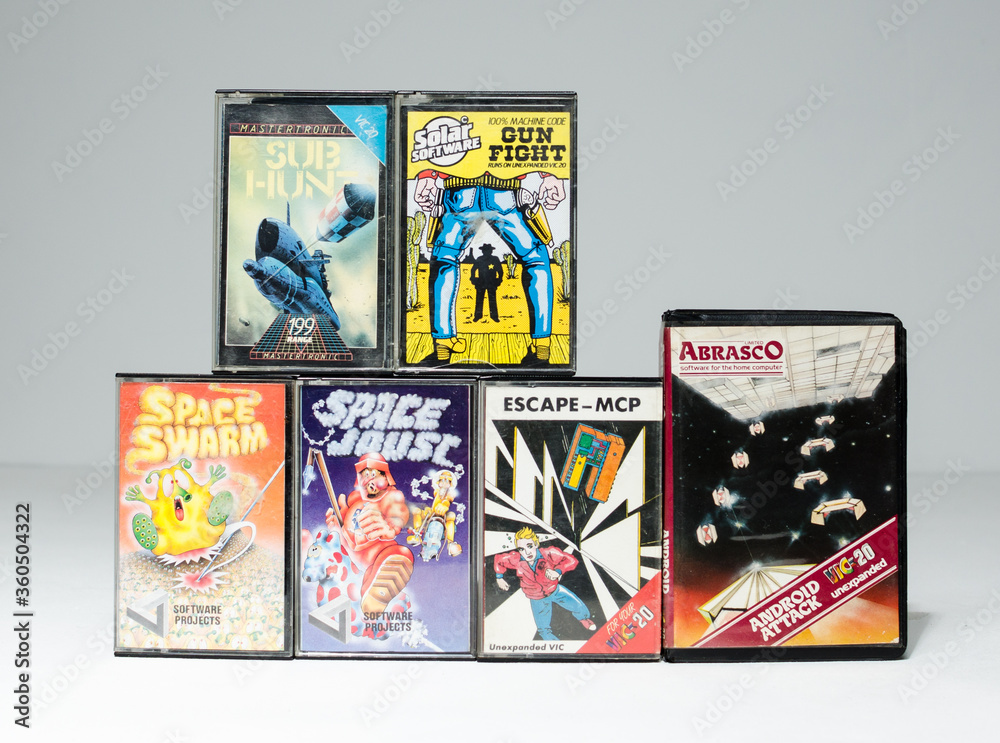 london, england 26/05/20202 A retro vintage commodore vic 20 computer ...