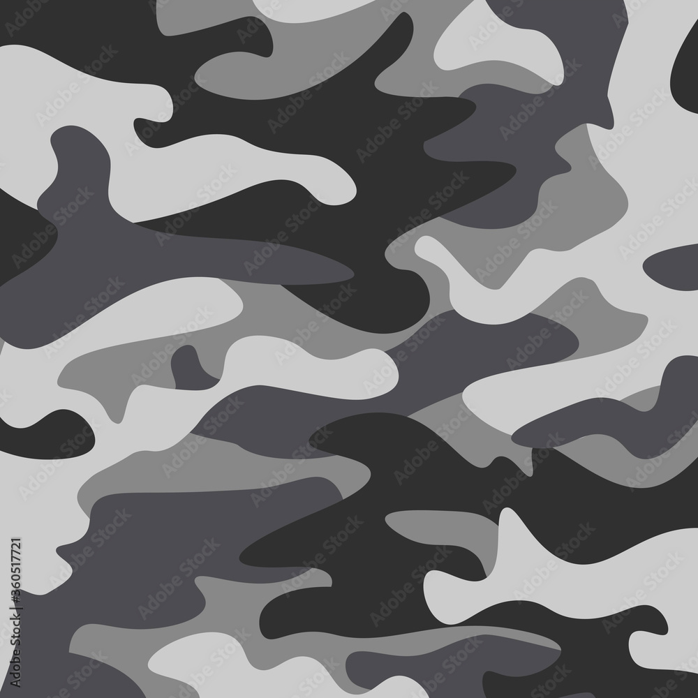 Camouflage pattern background. Classic clothing style masking camo ...
