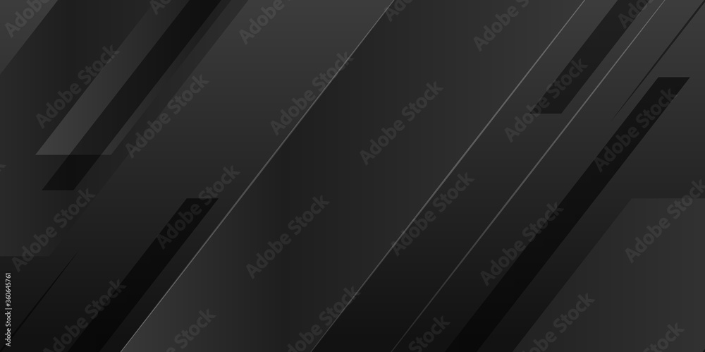 Modern black abstract presentation background. Vector illustration ...