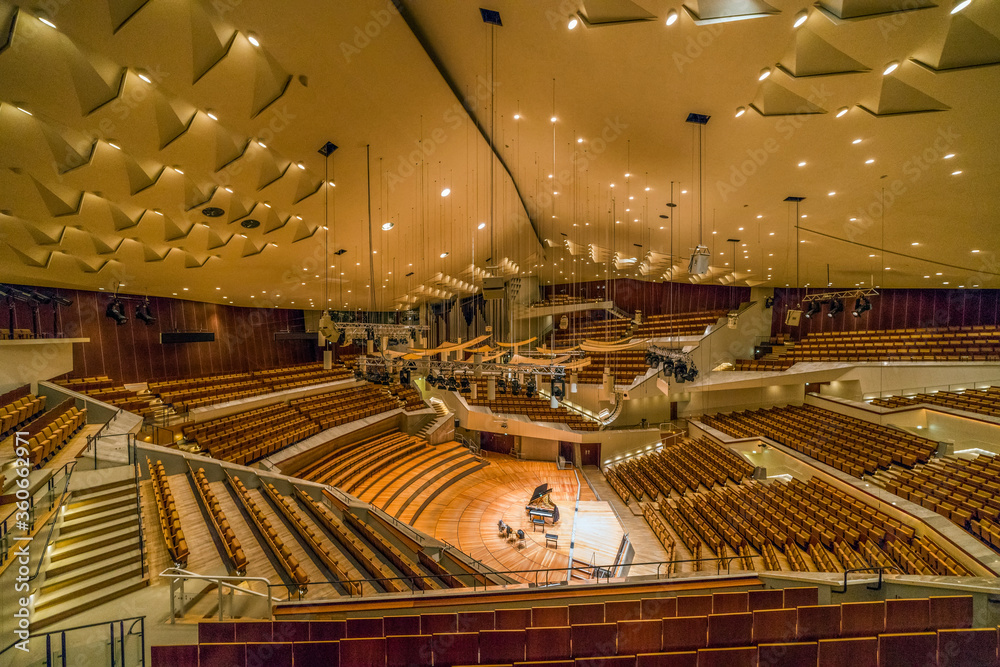 BERLIN GERMANY - 04 03 18: Berliner Philharmonie is a concert hall in ...