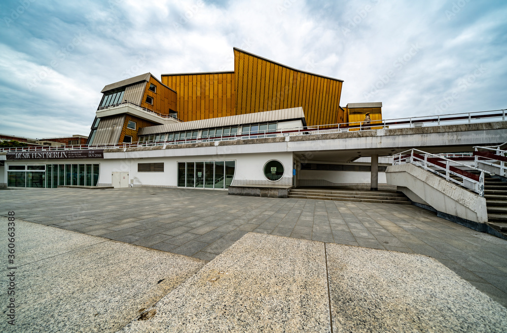 BERLIN GERMANY - 04 03 18: Berliner Philharmonie is a concert hall in ...