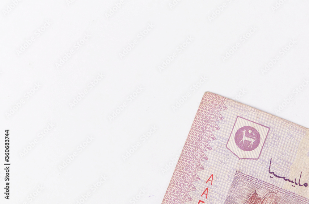 Malaysia Currency (MYR) Ringgit Malaysia bank note. Close up on money ...