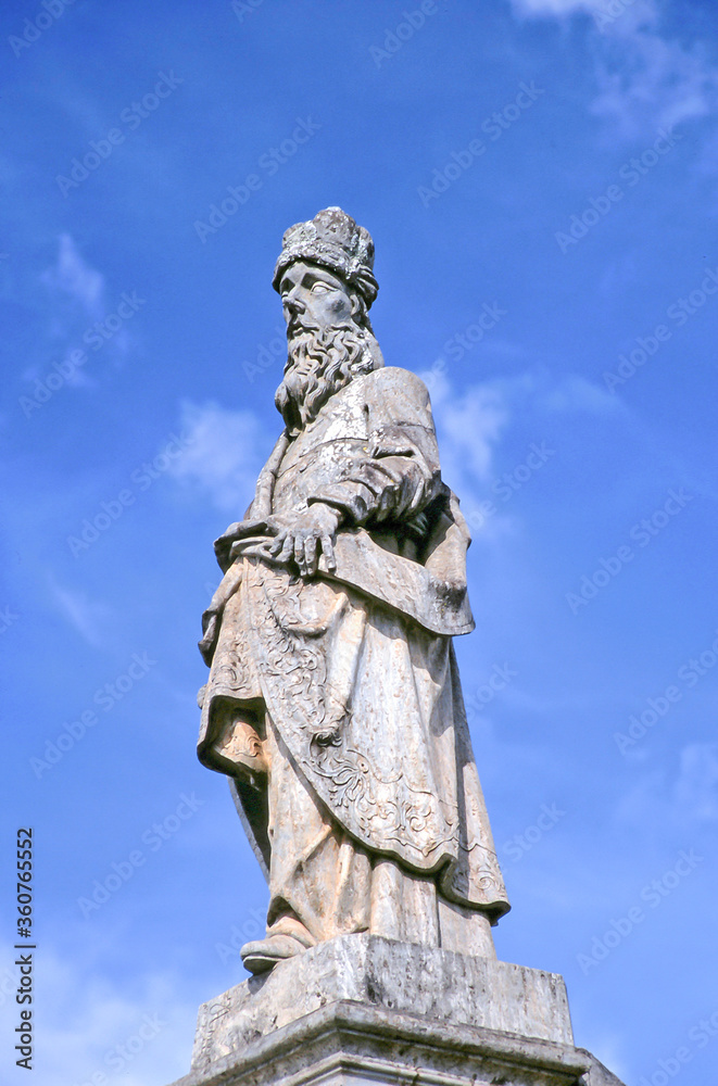 Stockfoto NahumThe Biblical Prophet by Aleijadinho. The 12 Prophets are ...