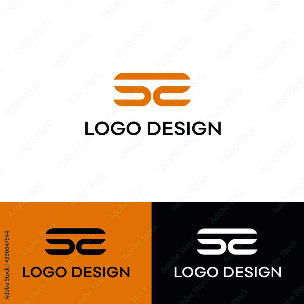 ss modern logo design ss letter logotype vector template Stock Vector ...
