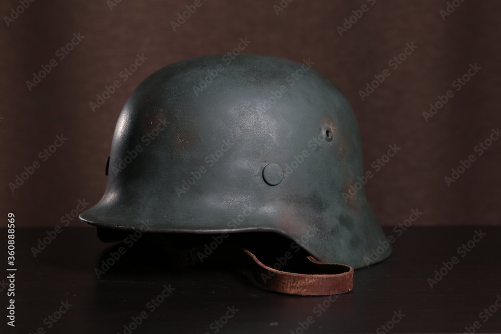 WW2 WWII German M40 Helmet after professional restoration Liner ...