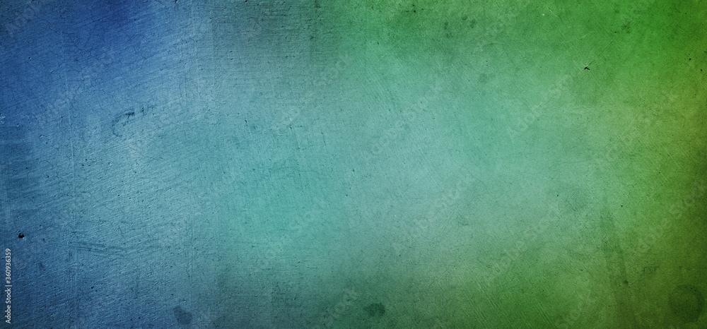 Blue green textured concrete background Stock Photo | Adobe Stock