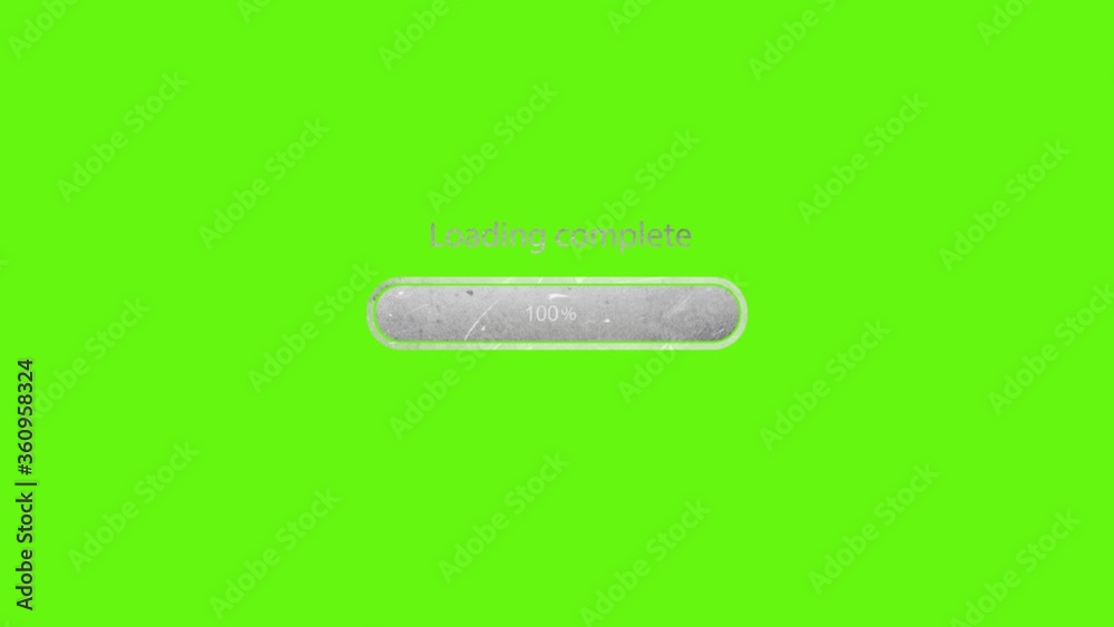 Vídeo Do Stock Progress Loading Bar Ui Indicator Loading Text Loading Progress Animation Web