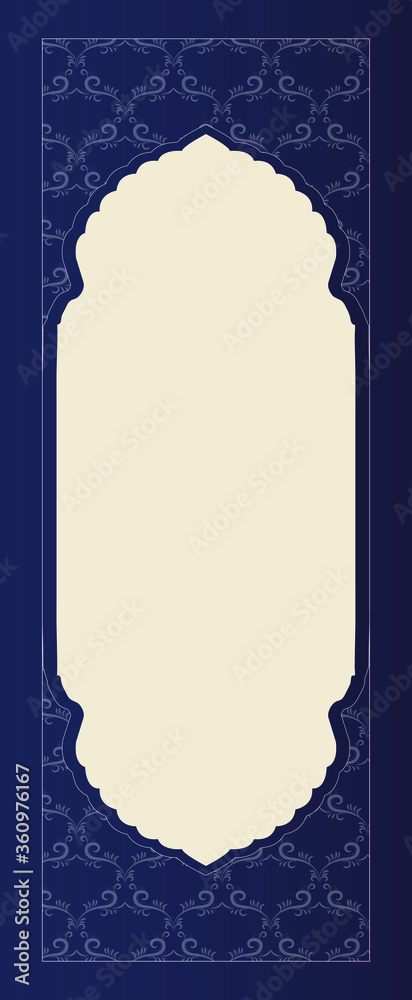 Islamic Brochure design Arabic Pattern for posters/flyers/banners Stock ...