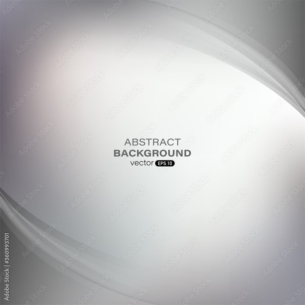 Wavy gray shapes background Stock Vector | Adobe Stock