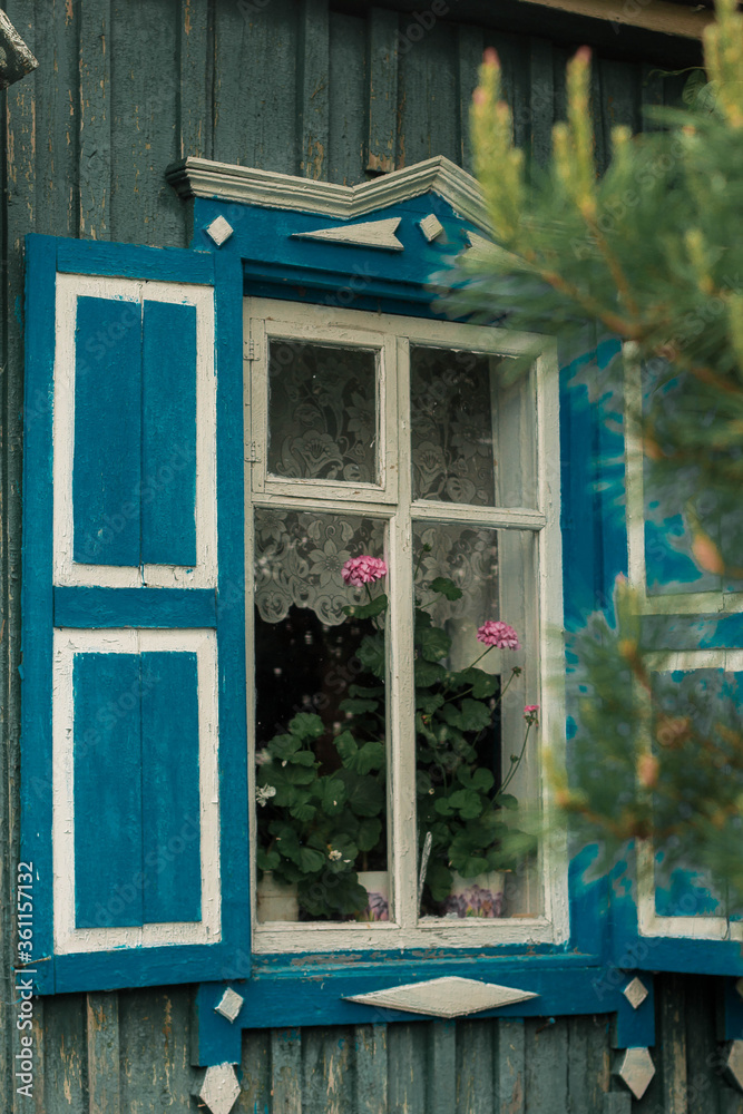 architecture, house, vintage, antique, building, wall, window, wooden ...