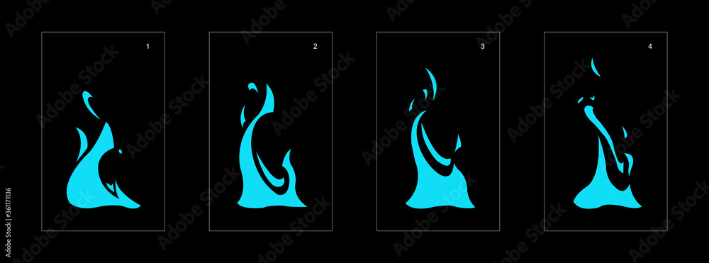 Water explosion effect. Explosion animation effect. Animation sprite ...