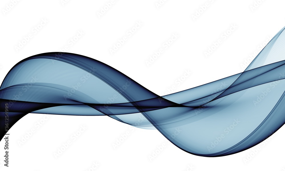 Color light blue abstract waves design Stock Illustration | Adobe Stock