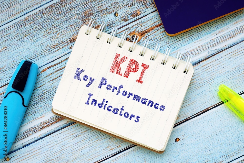 Business concept meaning Key Performance Indicators (KPI) with phrase ...