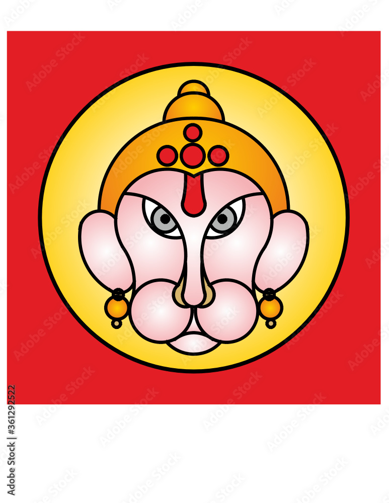 Lord Hanuman Stock Vector | Adobe Stock