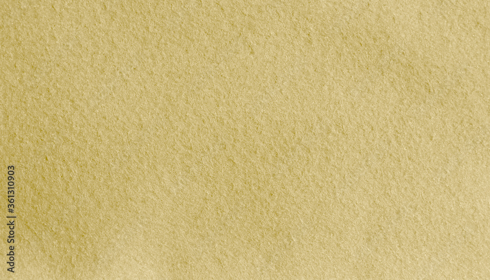 Surface of fabric texture in yellow color. Yellow felt texture ...