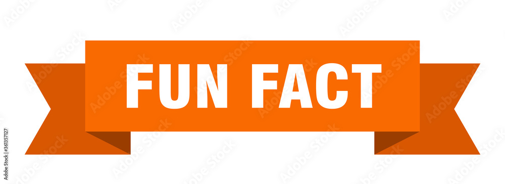 fun fact ribbon. fun fact isolated band sign. fun fact banner Stock ...